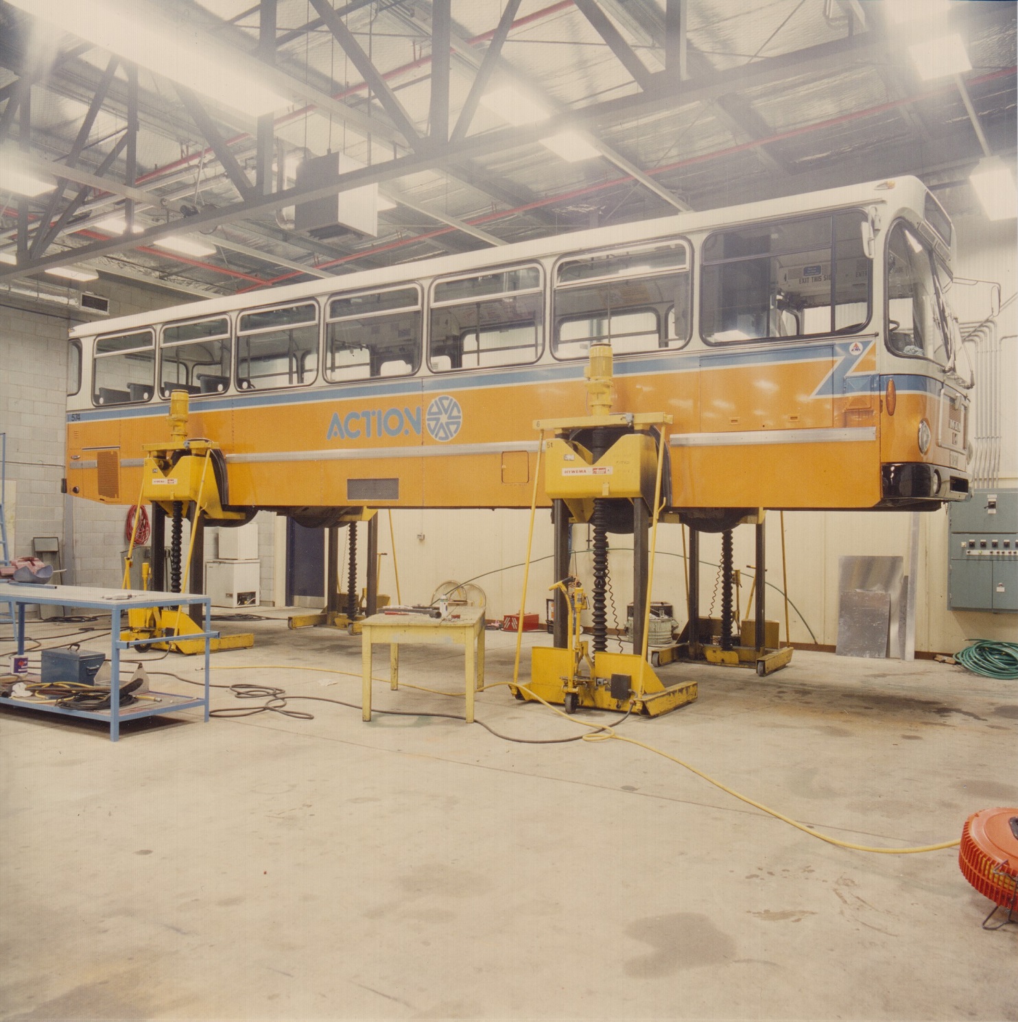 The ACTION line on refurbishing – ACT Bus