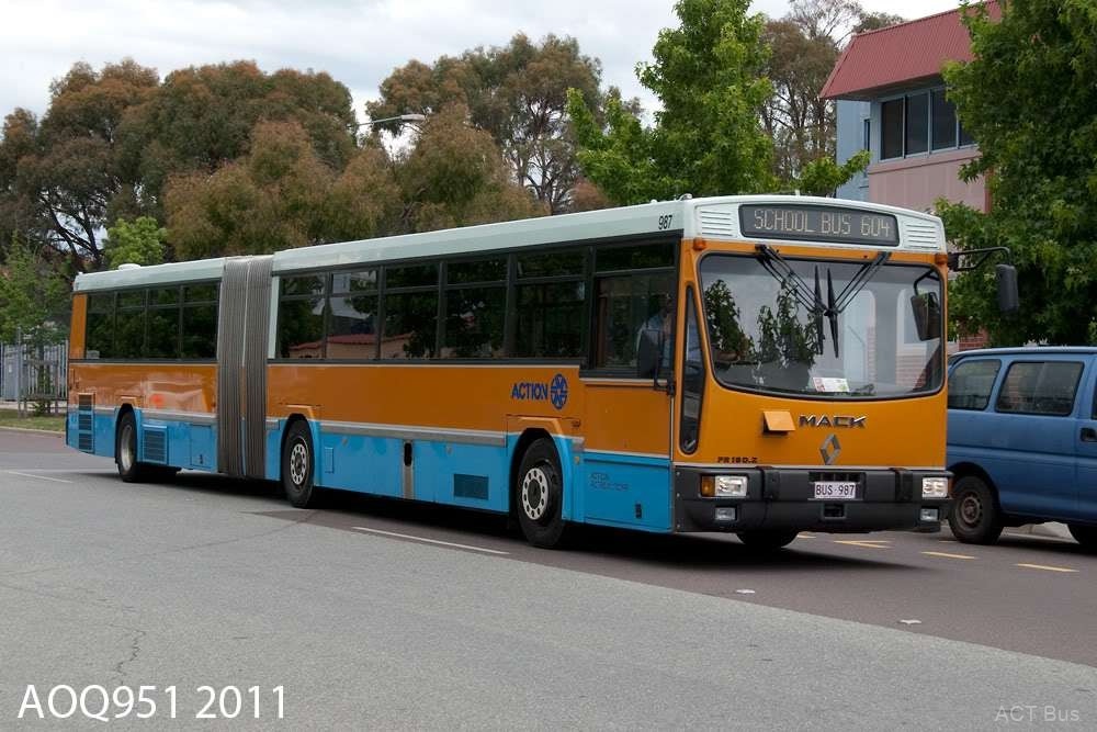 Life after ACTION – Bus 987 – ACT Bus