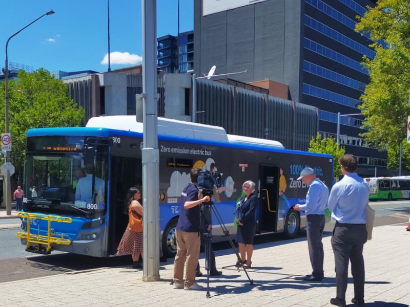 Travel the electric way on Canberra’s first zero emissions bus – ACT Bus